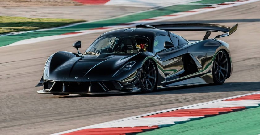Hennessey Venom F5 Revolution z rekordem znanego toru Grand Prix - Evo