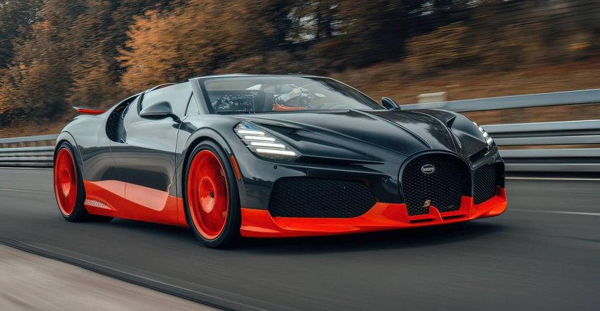 Bugatti Mistral oficjalnie najszybszym roadsterem świata. 453 km/h! - Evo