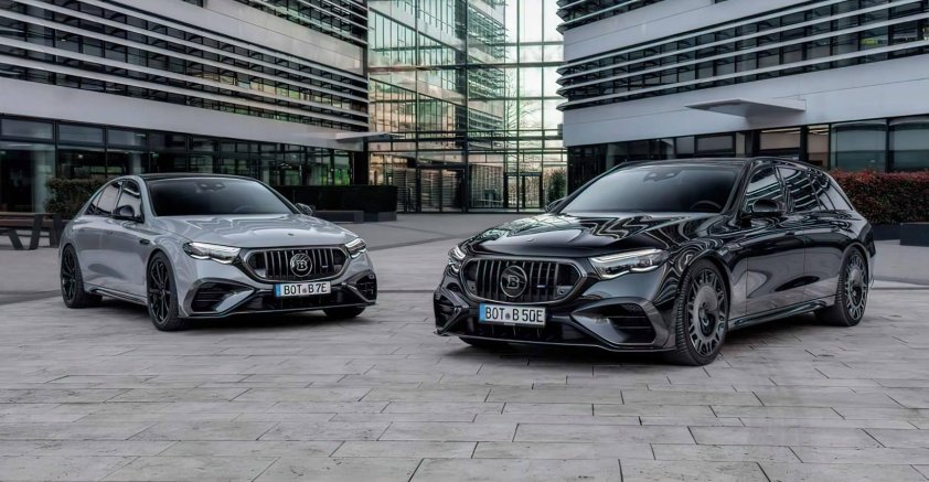 Brabus Mercedes-AMG E53 dobił mocą do poziomu 911 GT2 RS - Evo